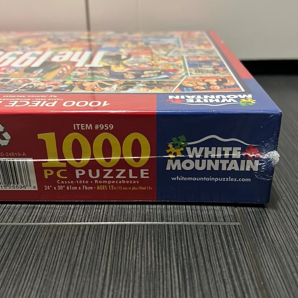 White Mountain | Games | White Mountain The 99s 1000piece Puzzle | Poshmark